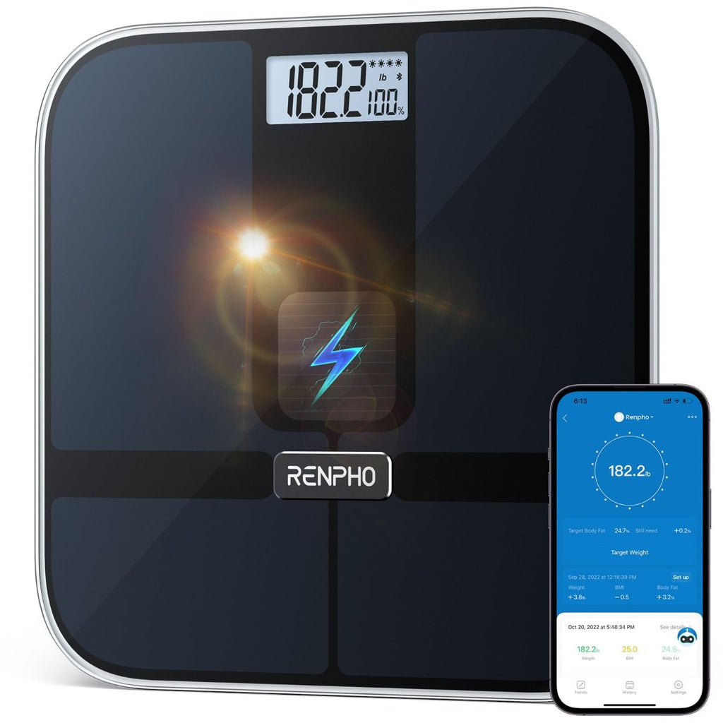 Smart Body Scale - Elis Solar 2 by Renpho (Measures Body Composition ...