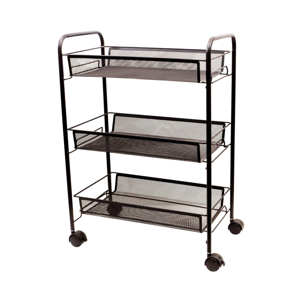 Beauty Trolley - Three Tier Storage Trolley by St. Helen – Natural Living