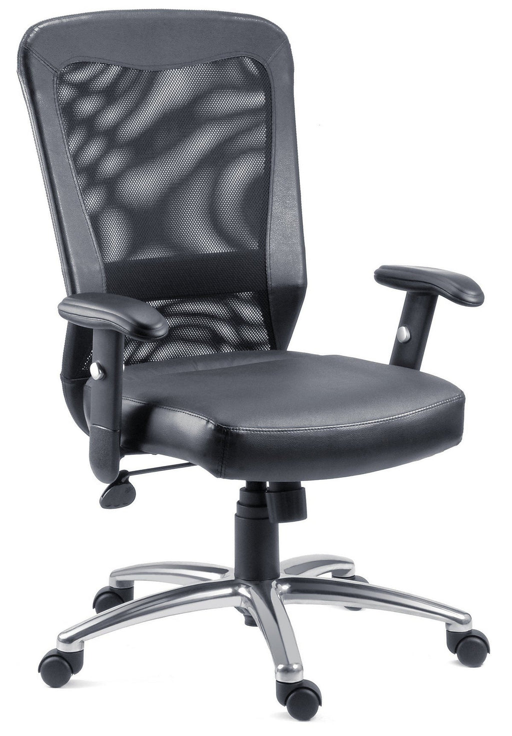Breeze Ergonomic Mesh Office Chair by Teknik Office (Leather Seat ...