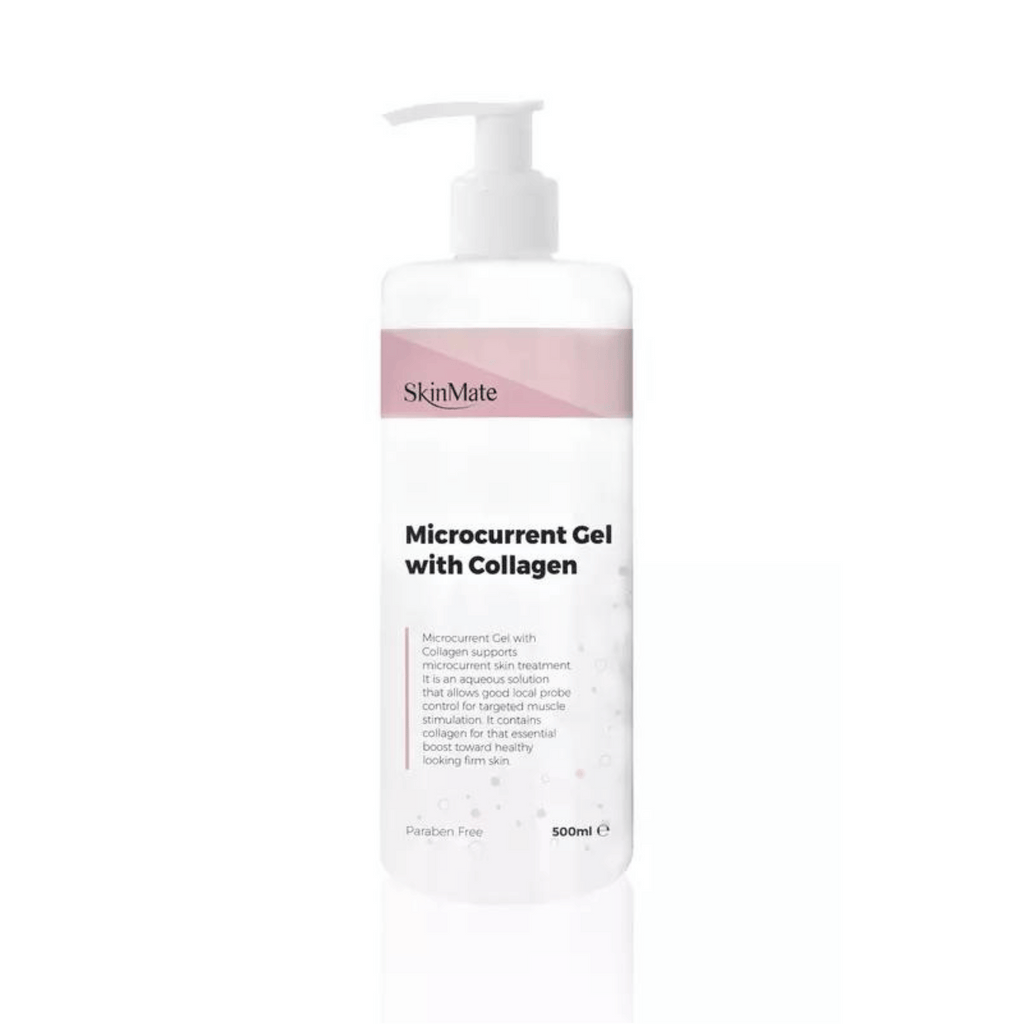 Microcurrent Gel with Collagen by SkinMate (500ml) – Natural Living