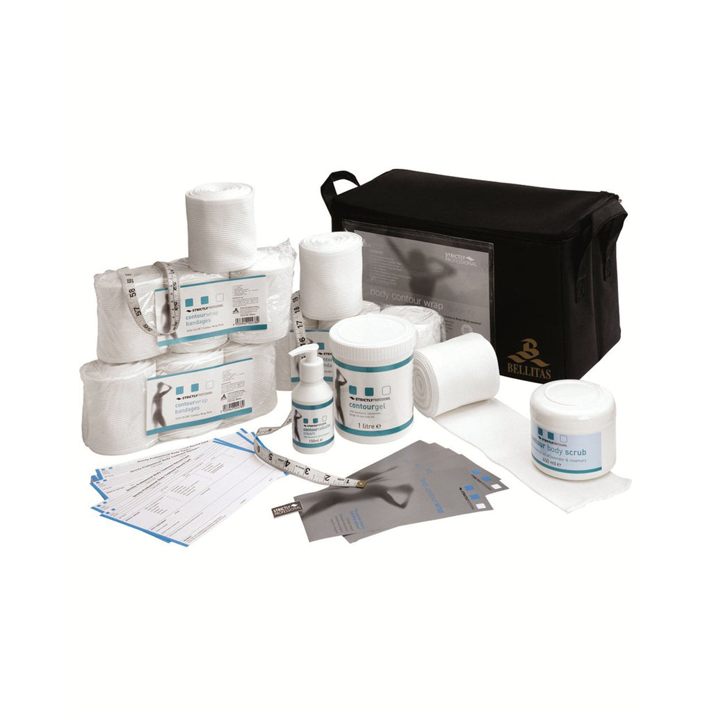 Body Contouring Wrap Starter Kit by Strictly Professional (7 Items ...